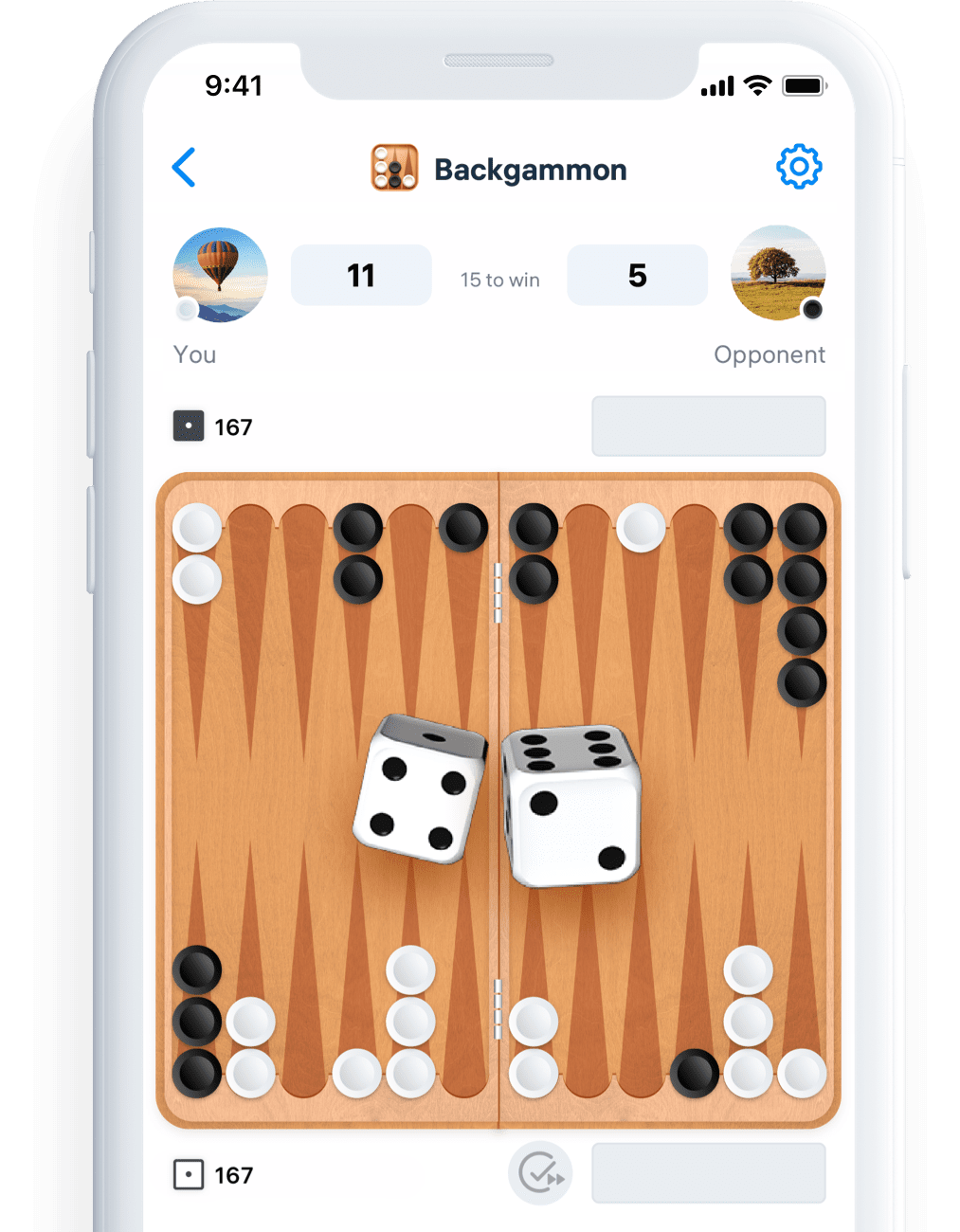 Backgammon - Classic Board Game by Easybrain